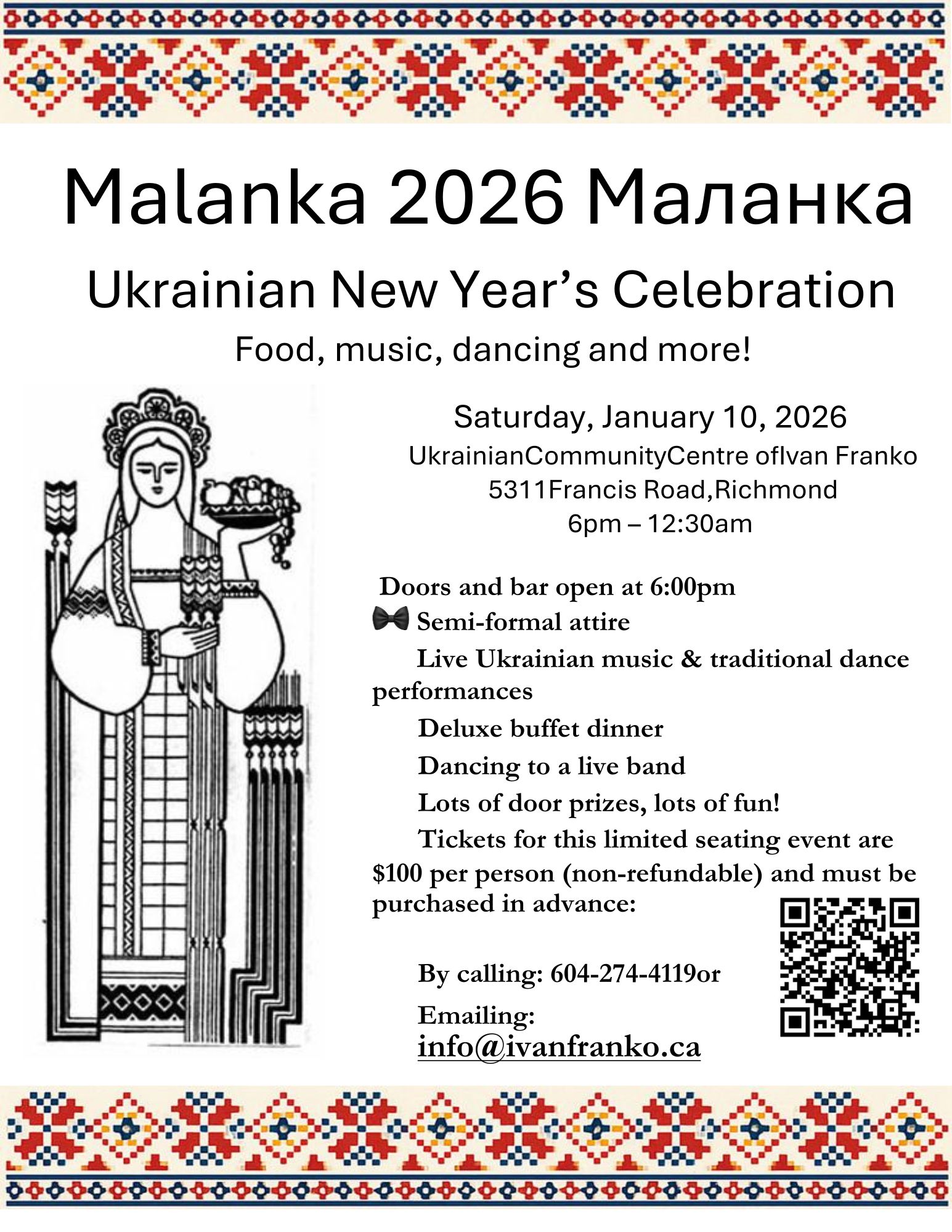Malanka – Ukrainian Community Society of Ivan Franko